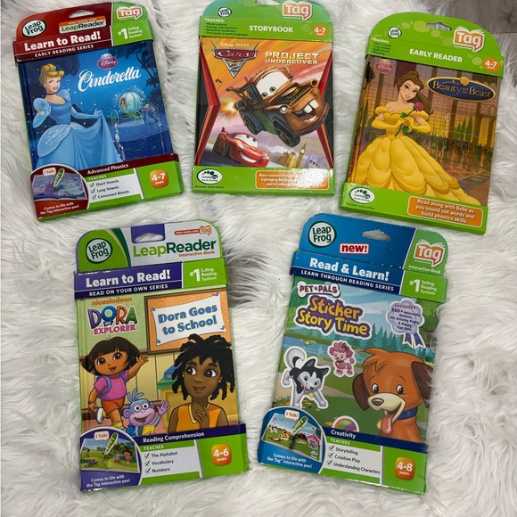 Leapfrog | Toys | Leapfrog Tag Reading System Book Set Multicolor ...